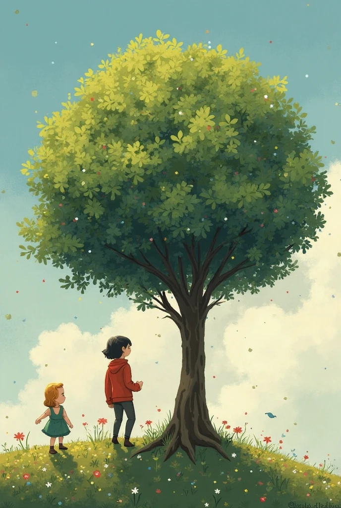 The Tale of the Two Trees In a small village, two trees, Tallulah and ...