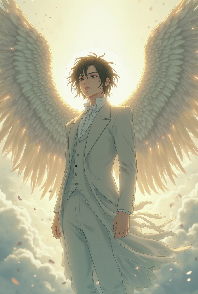 Create an angel Dazai from bungo stray dogs - SeaArt AI
