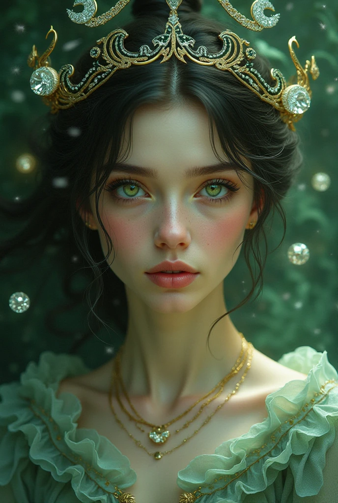 Girl with Green Eyes name song Fortune Tito Diamond - SeaArt AI
