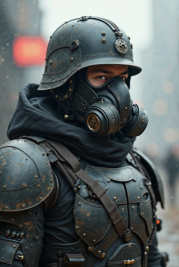 A futuristic design based on German World War II soldiers, this cyborg ...