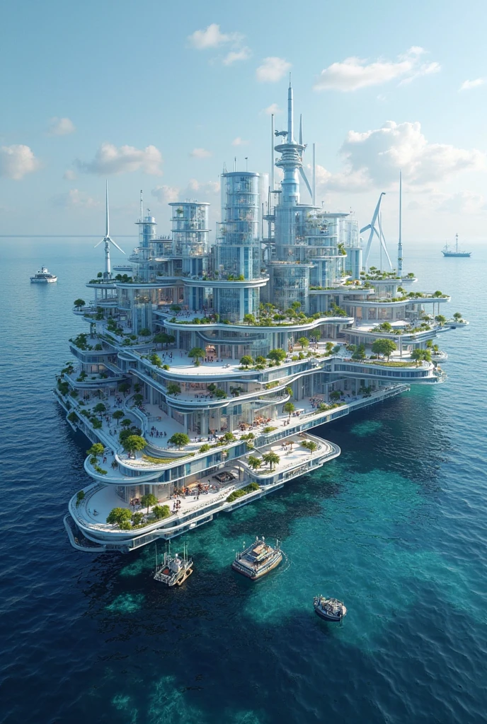 Black sea innovation hub, blue growth development, cells - SeaArt AI