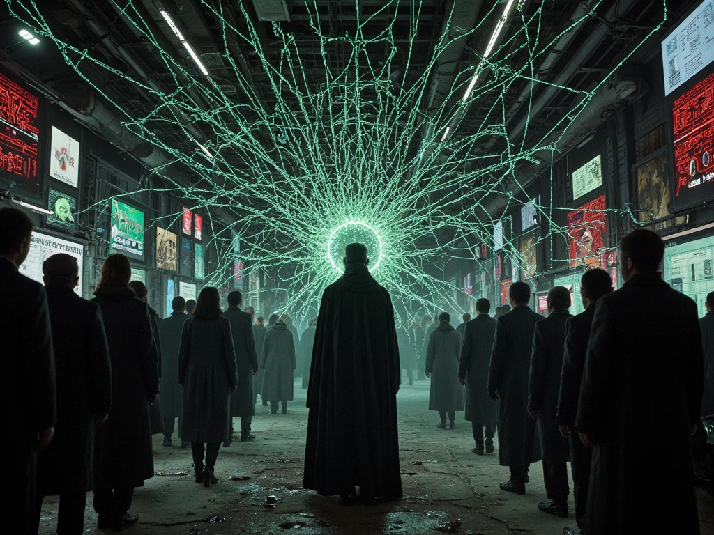 Create a totally secret mass control system for human beings - SeaArt AI