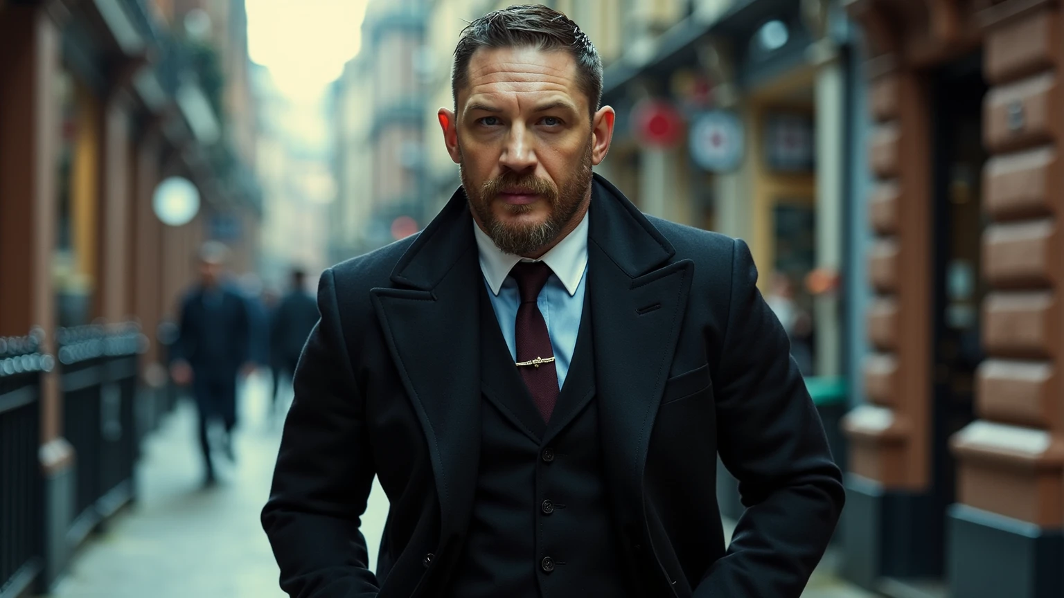 Ultrarealism. Maximum quality and detail. Picture Actor Tom Hadry ...