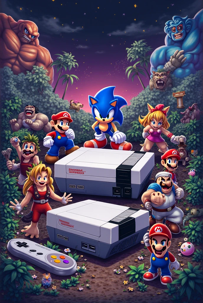 Wallpaper for the NES SEGA and NEO GEO consoles with legendary ...
