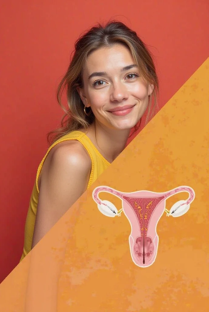 A woman with a happy and intrigued expression, suggesting curiosity and ...