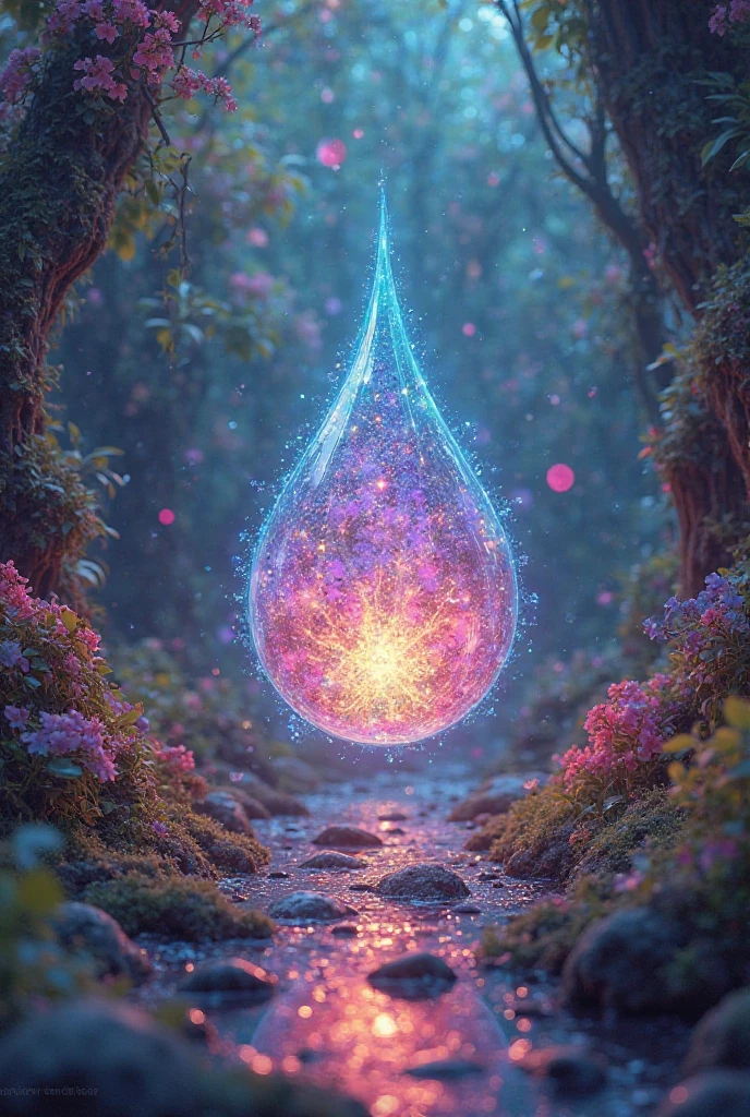 Create a magic droplet by guiding adventurers to color - SeaArt AI