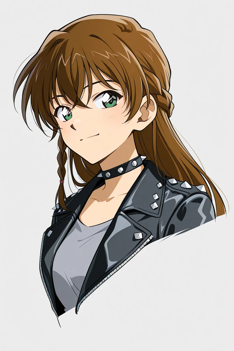 Anime Detective Conan style mage is a digital illustration of a female ...