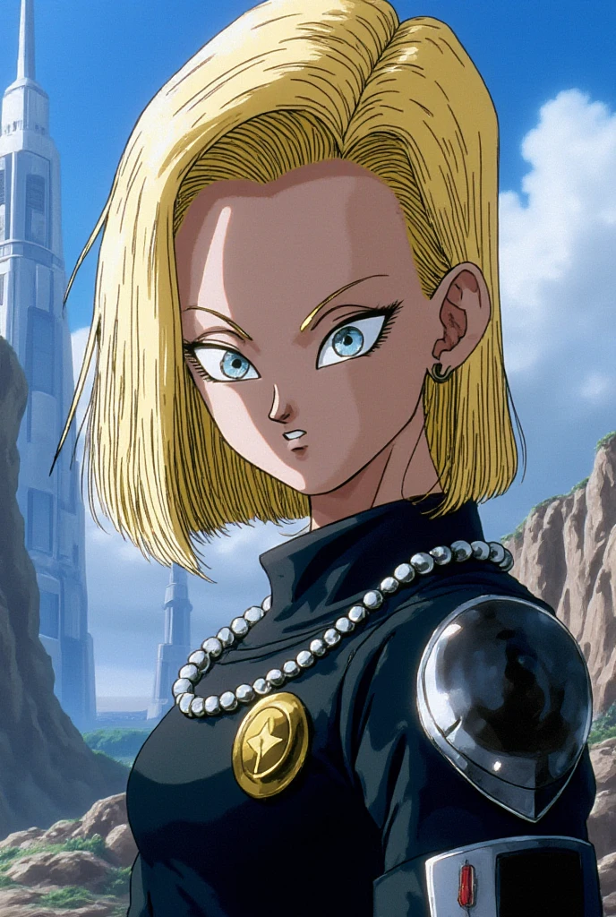 Realistic Android 18 - SeaArt AI