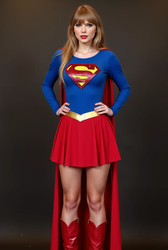 BIG BLUE EYES (SUPERGIRL 18-YEARS-OLD) PHOTO REALISTIC. Taylor Swift AS ...