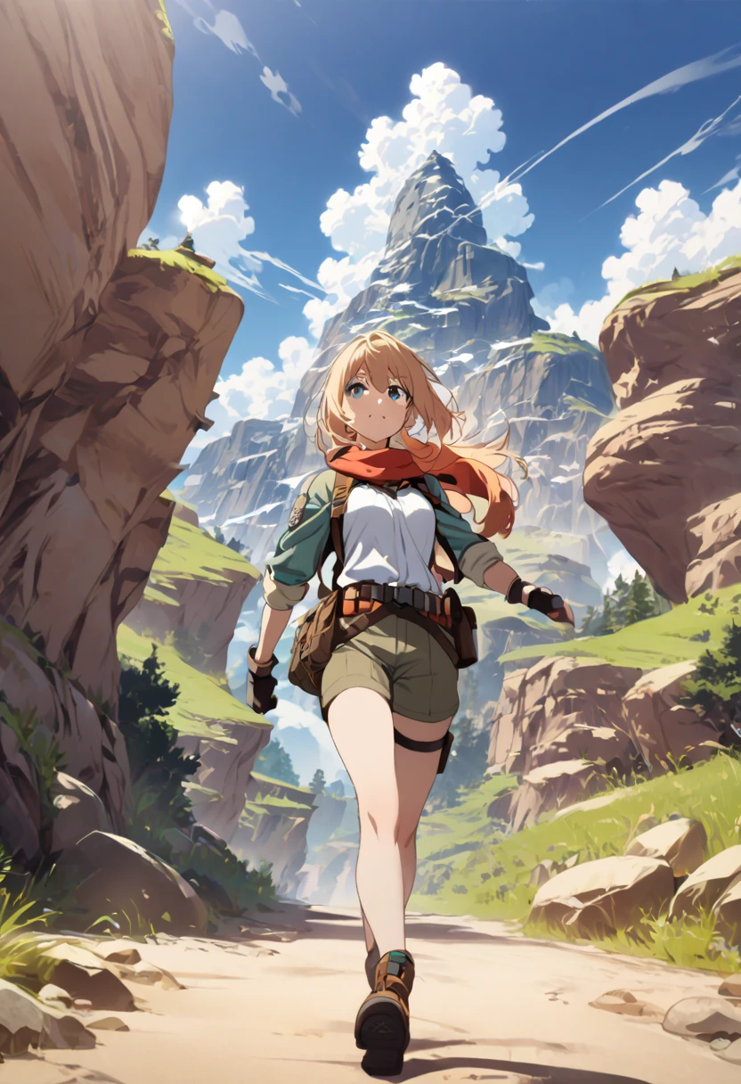 1 girl, high resolution,adventure - SeaArt AI