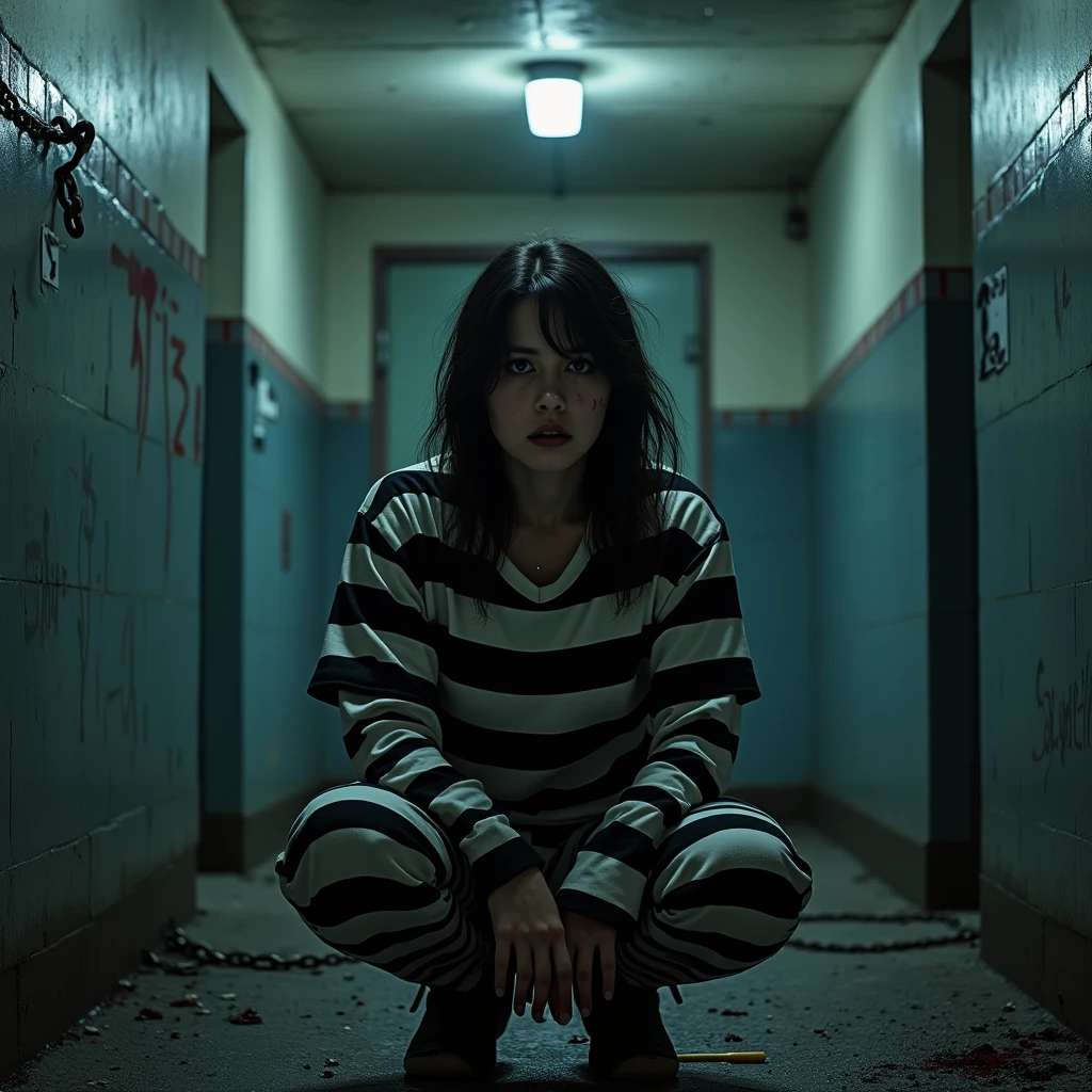 Main title: large , bold text reading "LANDS OF JAIL" shows a bright ...