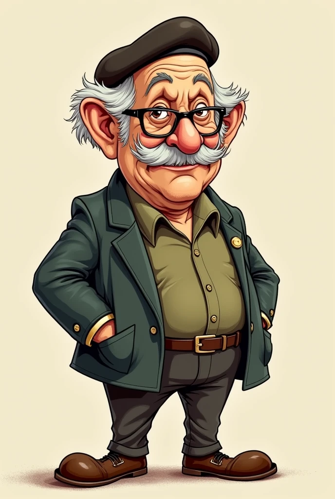 50-year-old man , with reference to the character Mortadelo from the ...