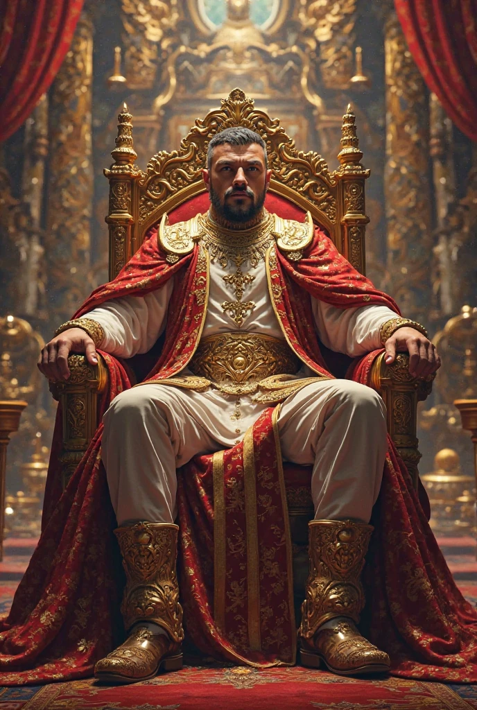 A king who rule the world - SeaArt AI