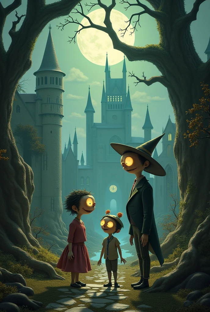 Tim Burton style - SeaArt AI