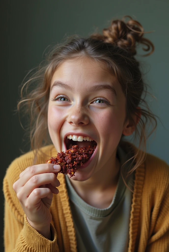 Create an image of a person eating feces - SeaArt AI