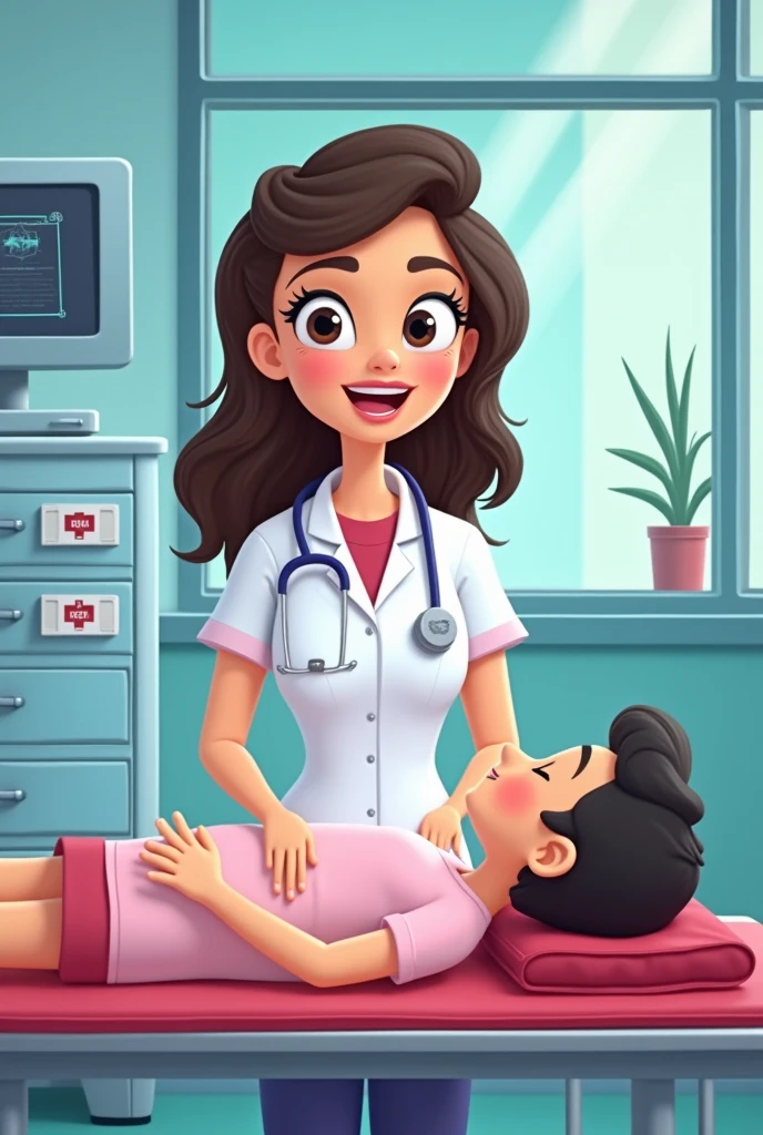 Animated first aid image - SeaArt AI