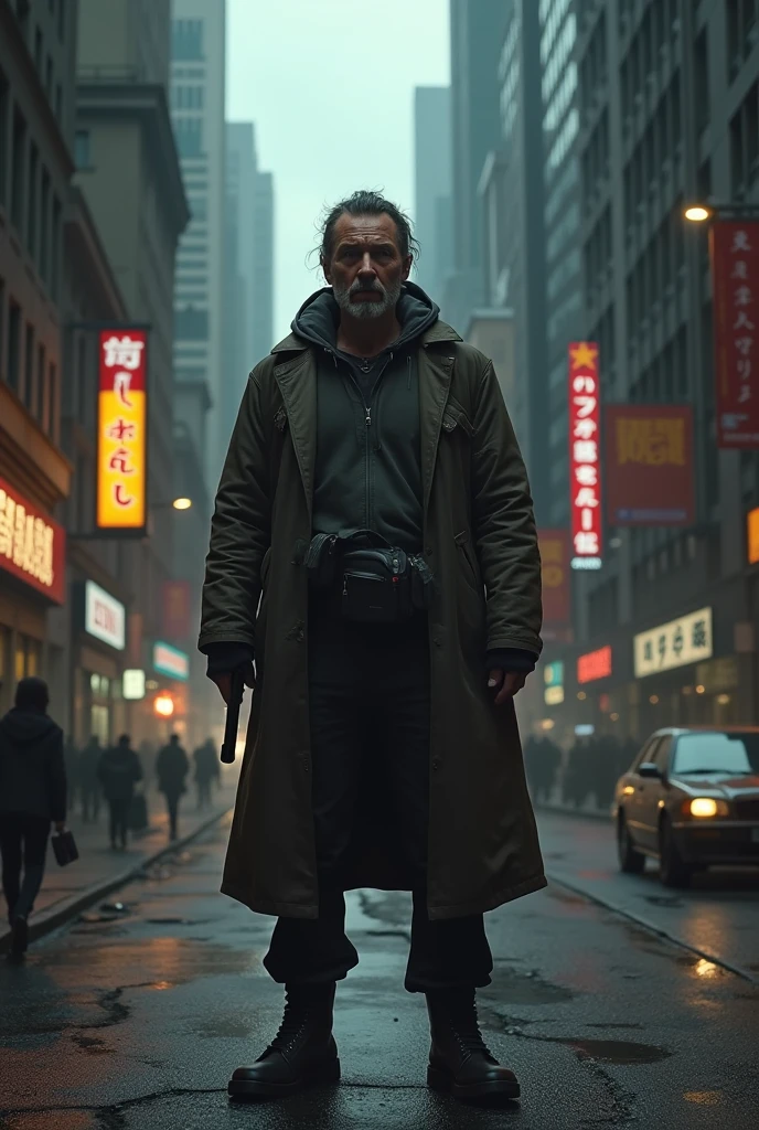 Make it look grown-up and beat more realistically. Make the image ...