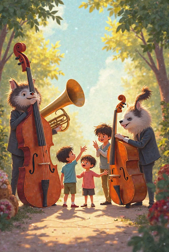 Une gamme qui joue avec ses enfants - SeaArt AI