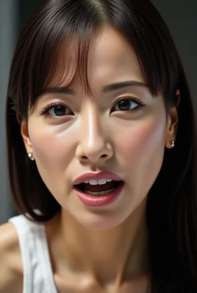 (( Only a beautiful woman's nose is shown on the screen ))(( Sexy Women ...
