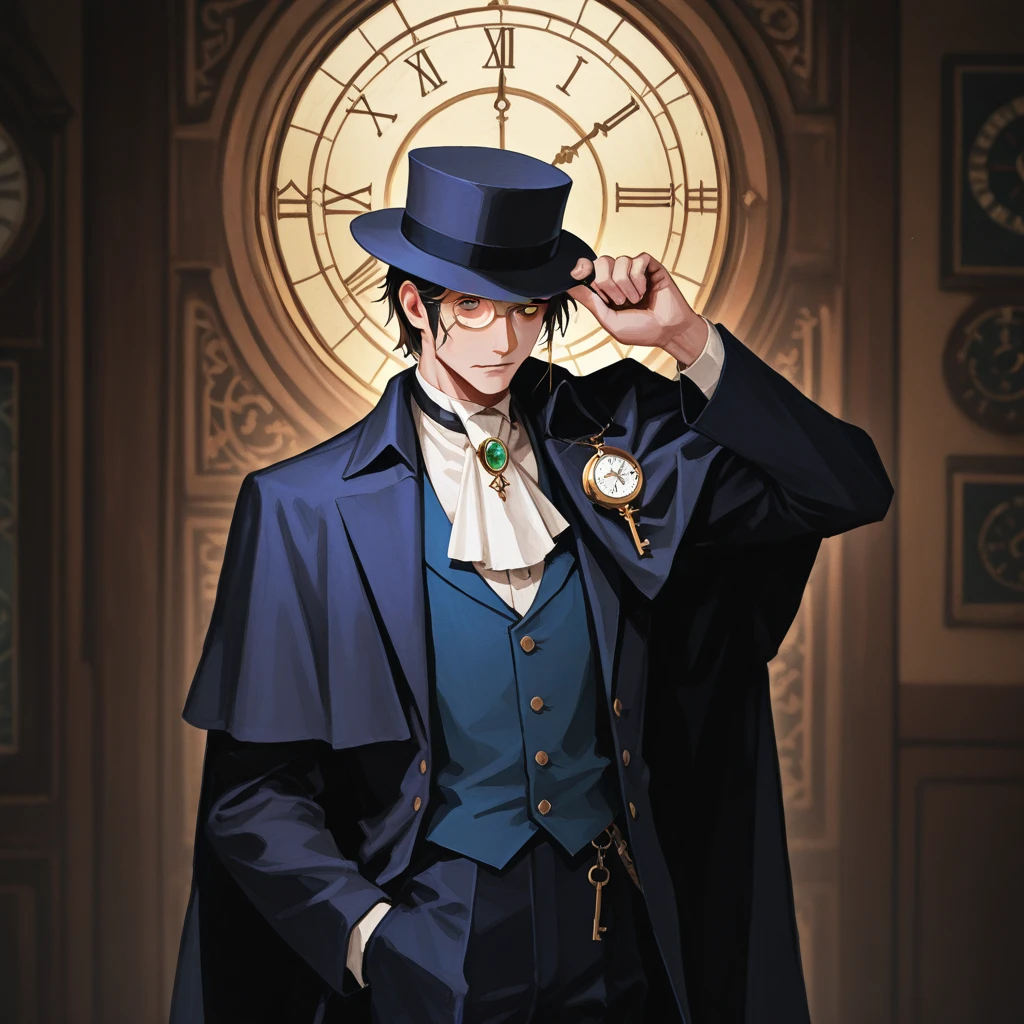 yurukara 、noble、gentleman、silk hat、monocle、count、baron、Imagine Puzzle ...