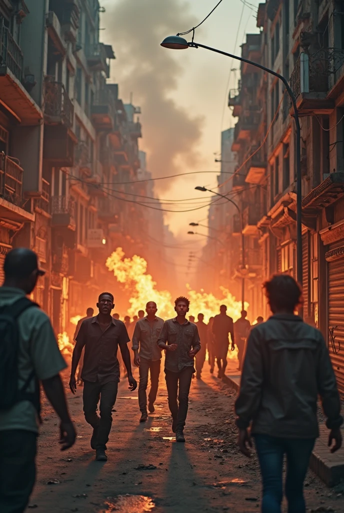 Rushing zombies, The runaway, Collapsing building, Fearful Survivors ...