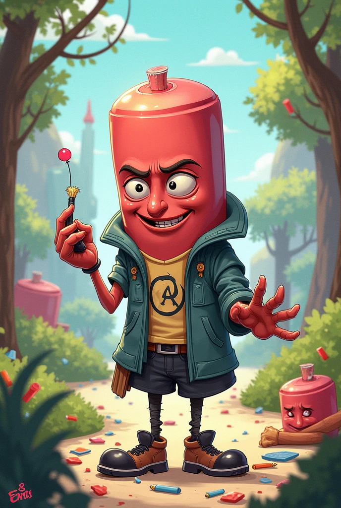 Ernie the Eraser: A mischievous antagonist who tries to erase the ...