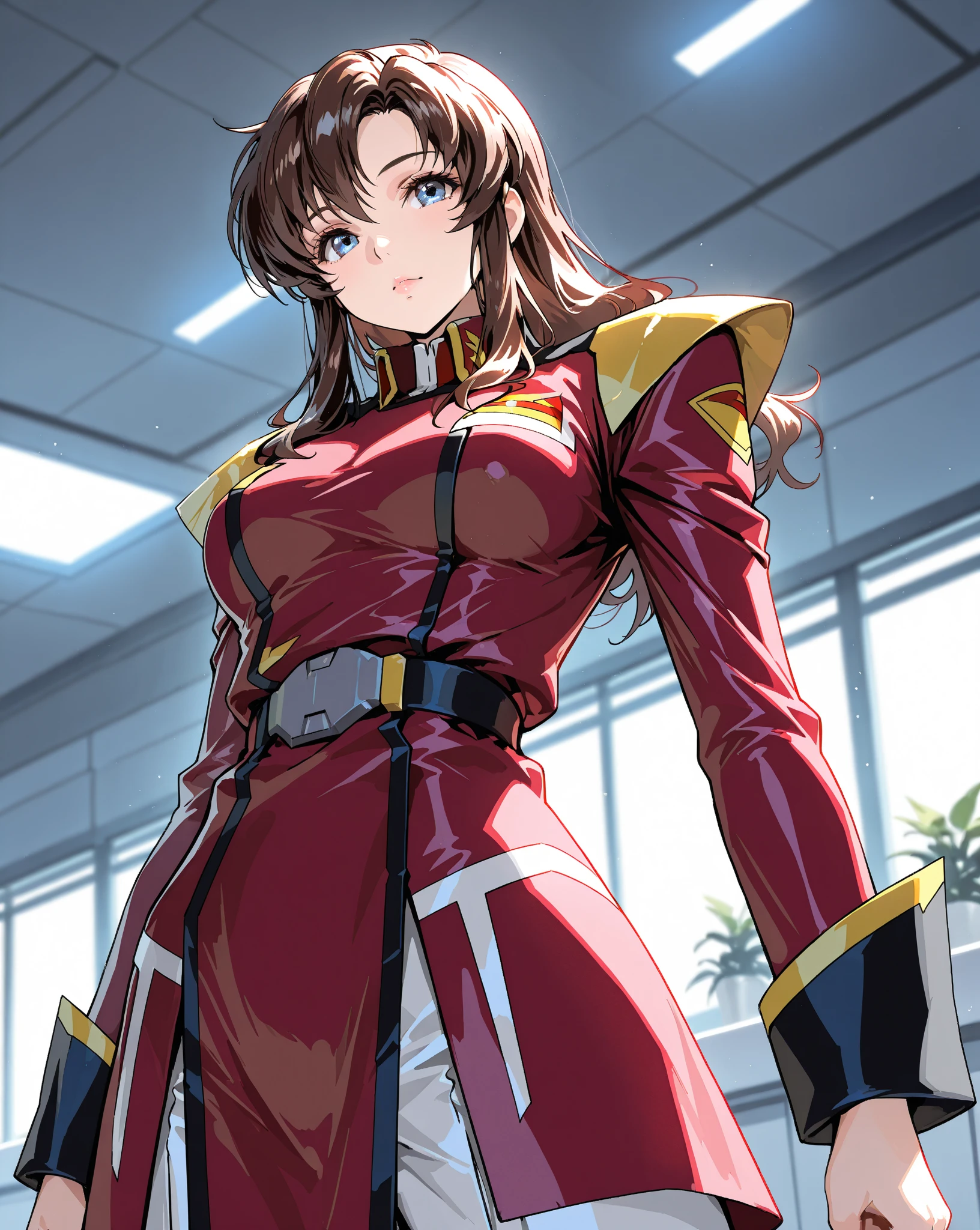 Captain, uniform, (Murrue Ramius_Gundam Seed), masterpiece, highest ...