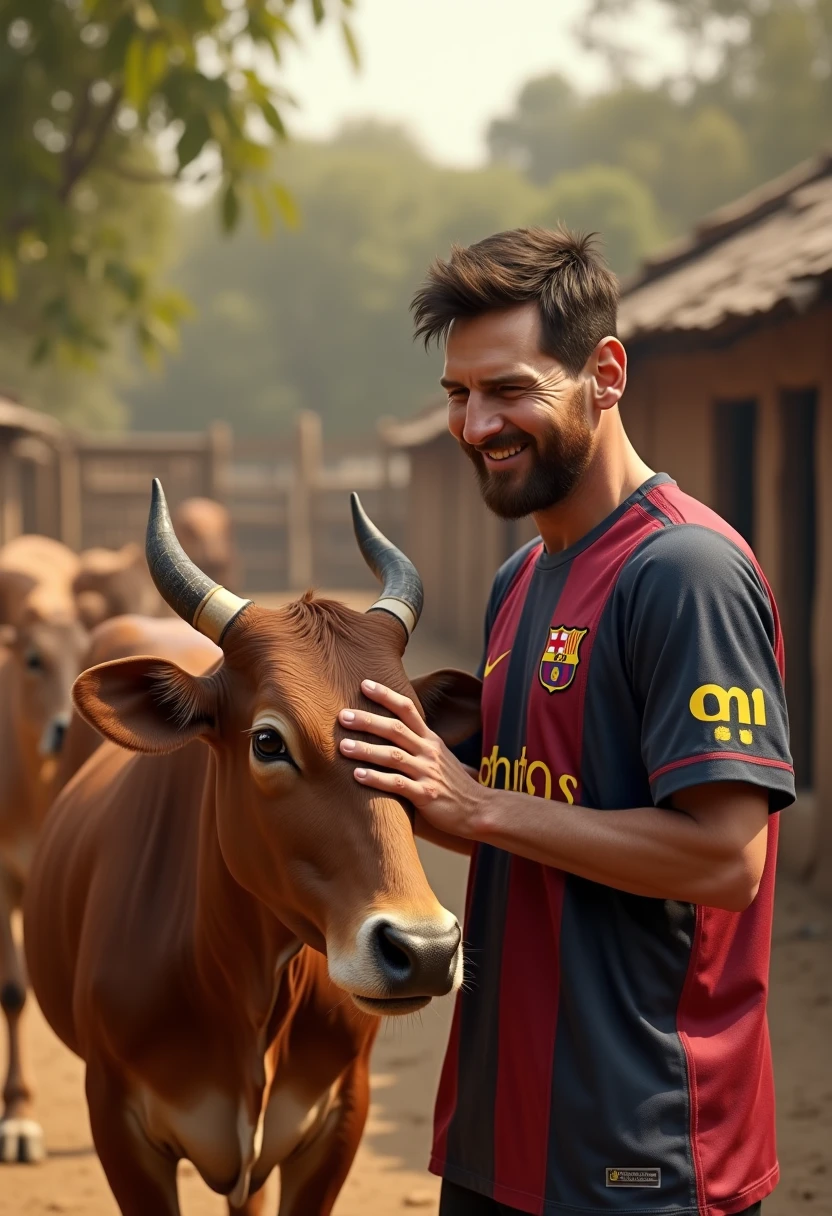 Create a realistic image Famous football player Lionel Messi - SeaArt AI