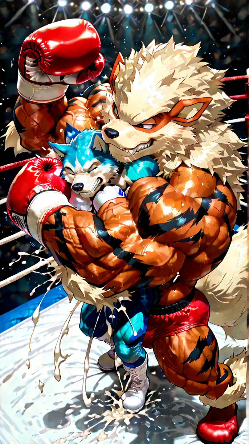 Full body, husky boxing, husky, "husky", 4k ultra quality, 4k - SeaArt AI