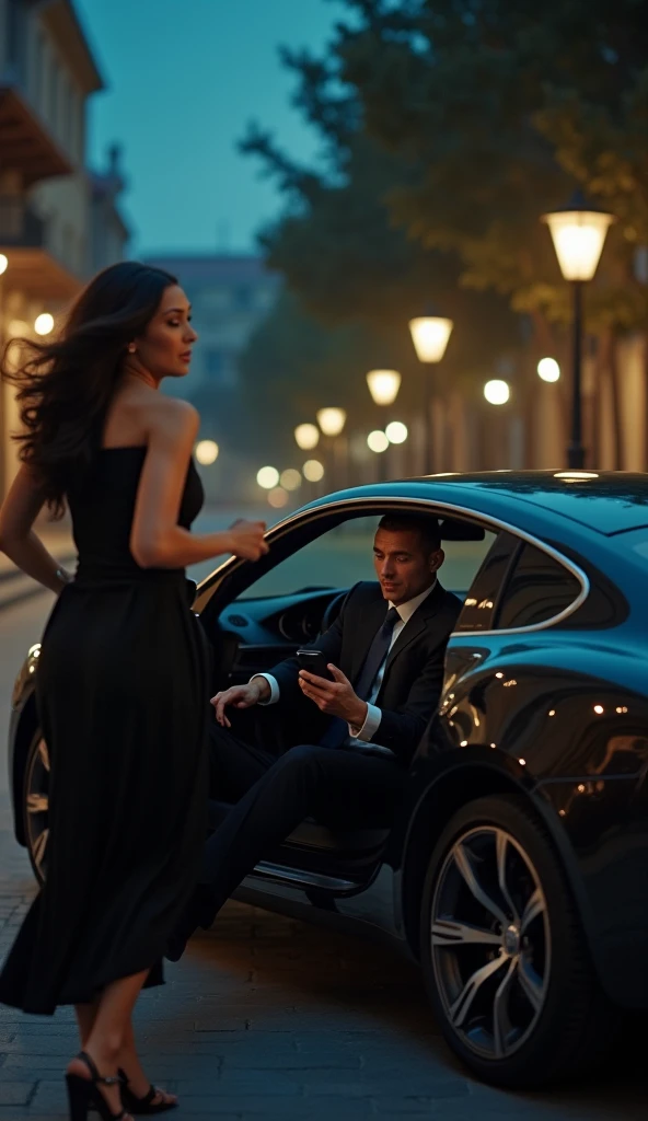 "Create a cinematic, ultra-realistic image capturing a moment of ...