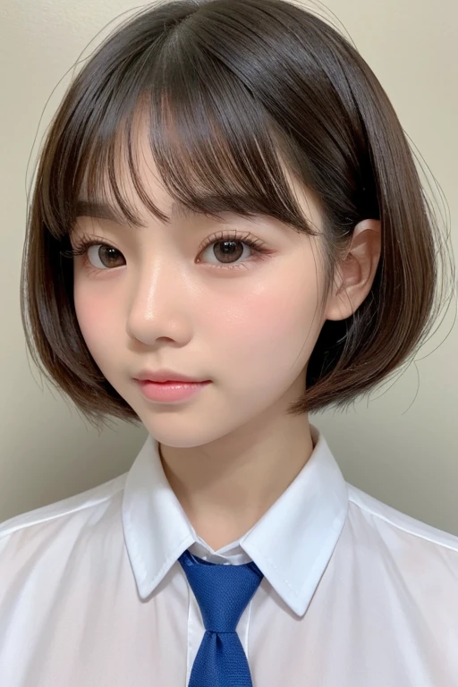 1 cute cute Asian cute little sister impersonates a younger brother ...