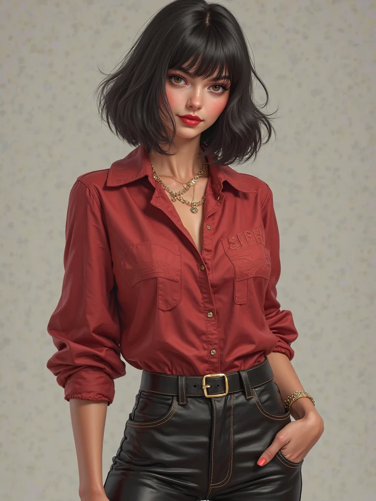 Create a character that is beautiful showing how to use Ruby Rose - SeaArt AI
