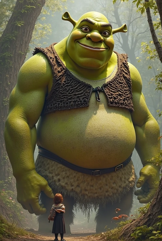 Shrek is huge. A very gigantic being of 2300 meters, Higher than ...