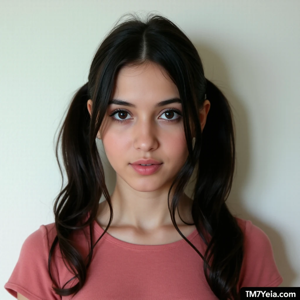 The image of a Turkish 20 year young woman. Cute small eyes - SeaArt AI