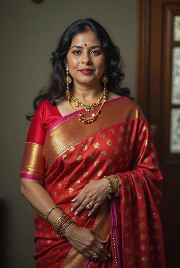 Realistic Representation of Savita bhabhi, sexy Savita aunty - SeaArt AI