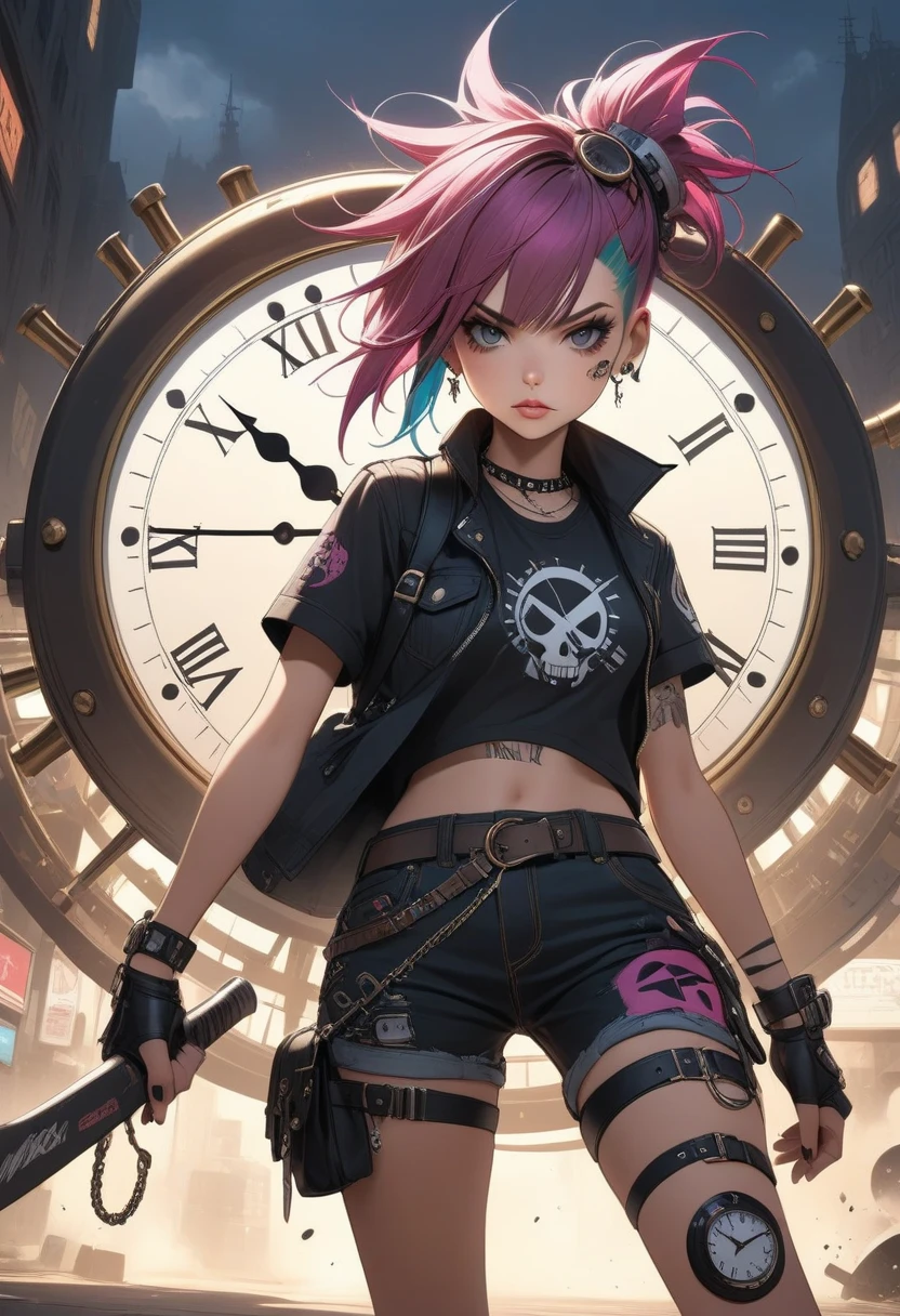 clock punk - SeaArt AI