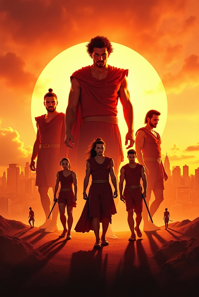 Create a film poster about the modern adaptation of the famous movie ...