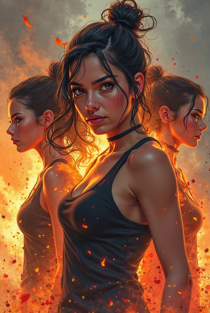 Girls on fire - SeaArt AI