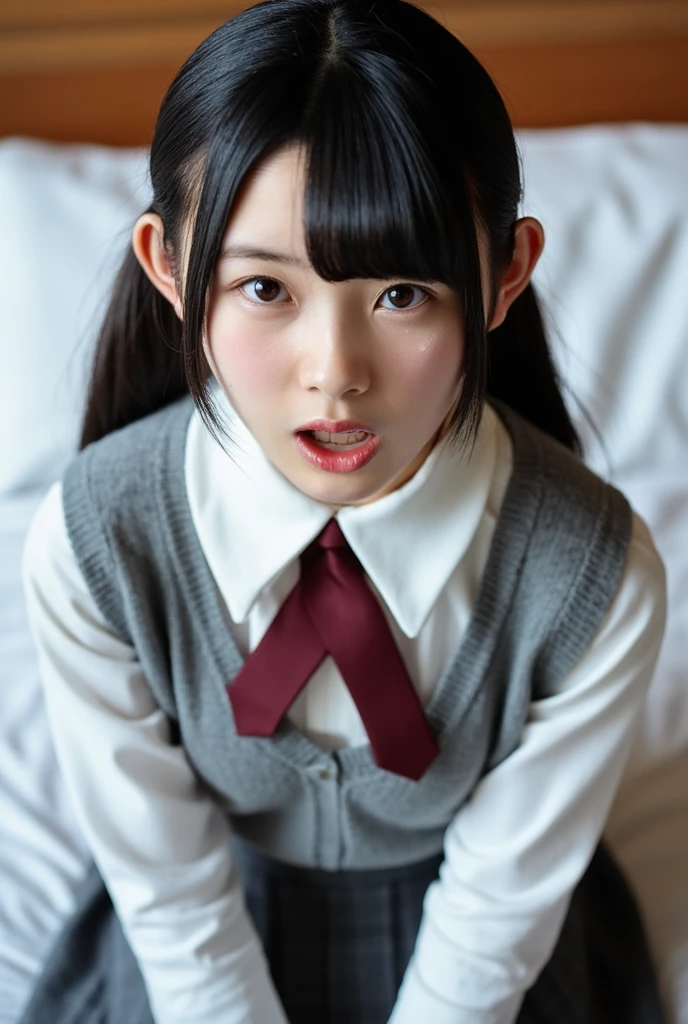 Photorealistic, 8K, ultra-detailed, a girl with C-cup bust size - SeaArt AI