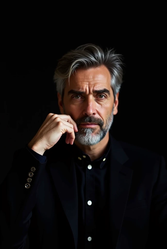 Professional photo, put on a beard, leave only the face - SeaArt AI