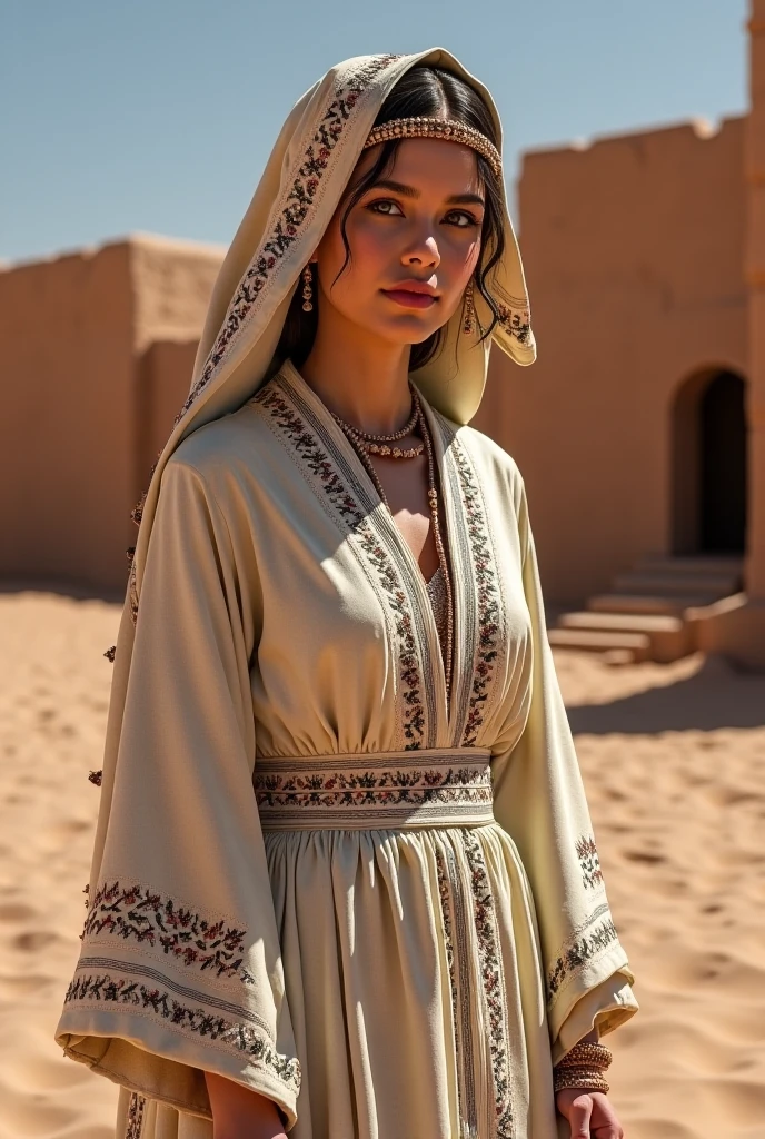 Classic costume with Algerian badroun - SeaArt AI