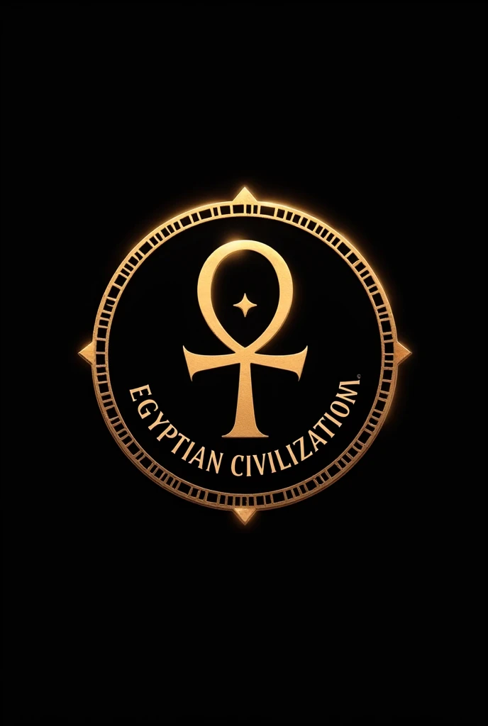 Create a Logo 1. Shape & Symbols: Central Icon: A stylized ankh - SeaArt AI