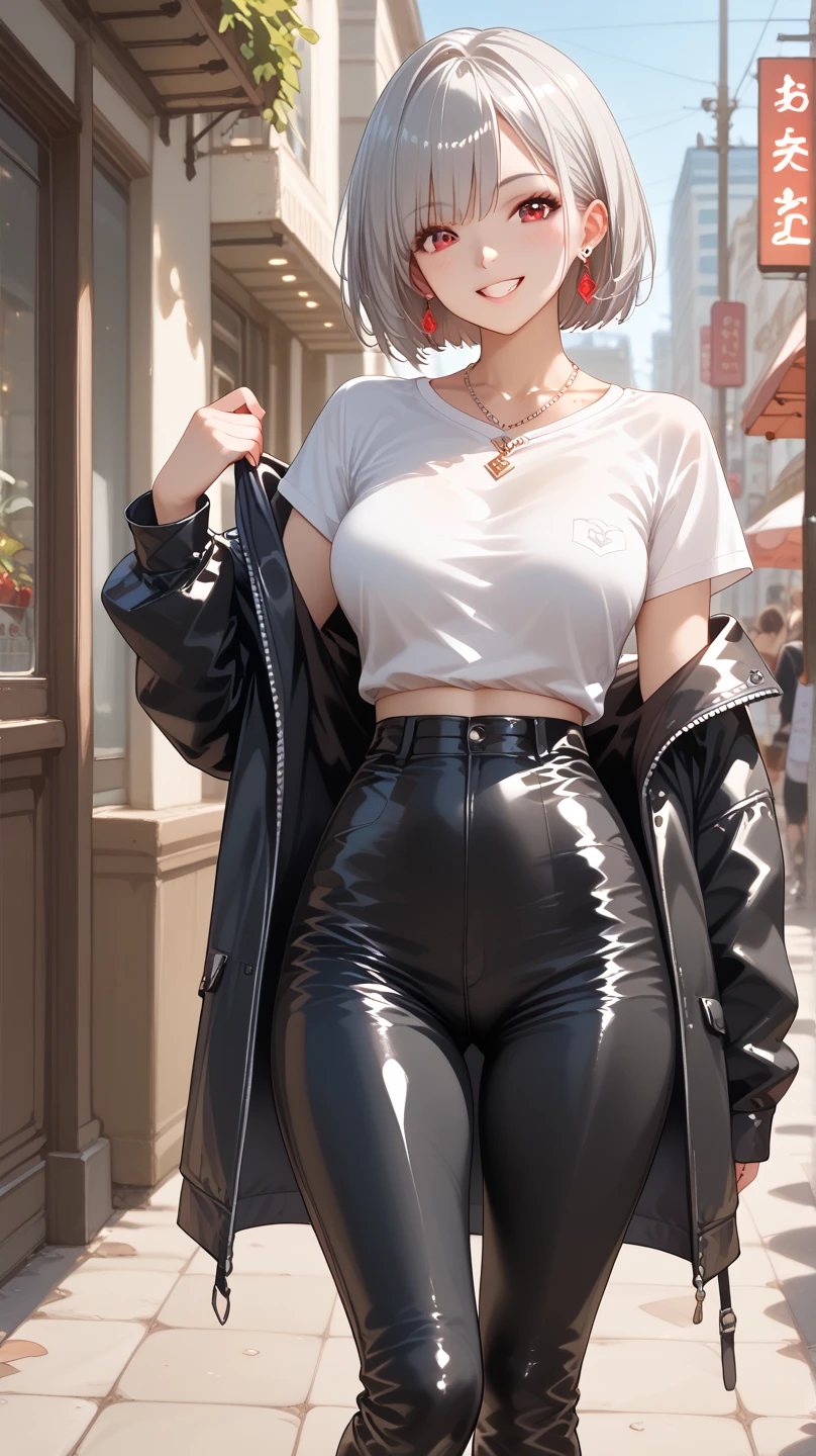 Leather girl