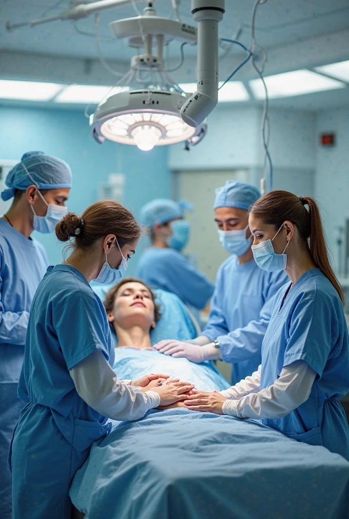 Doctors taking care of patients - SeaArt AI
