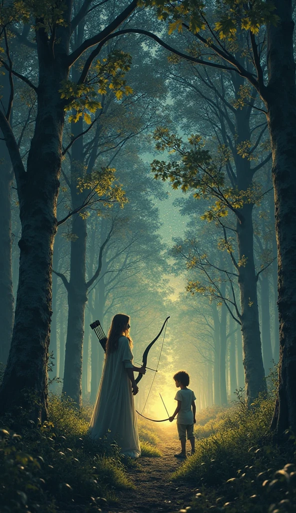 Finale — Legend or Oblivion? The camera slowly rises : 🔹 The elf lowers ...