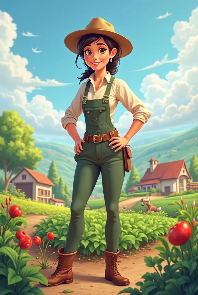 Agricultural extension agent animated - SeaArt AI