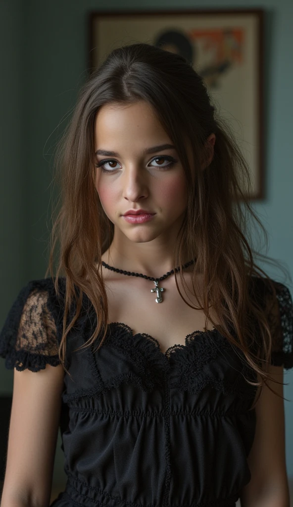 A captivating, SFW, (full-body photo), (head-to-toe photo), of a ...