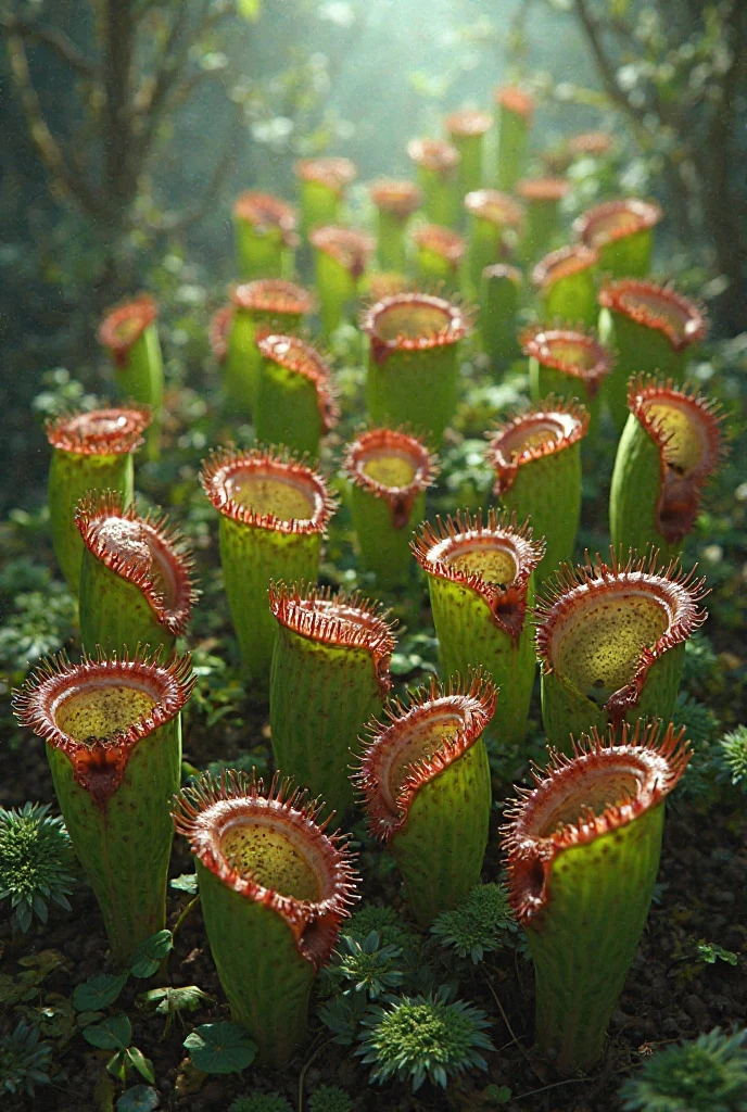 18 pieces of venus flytrap - SeaArt AI