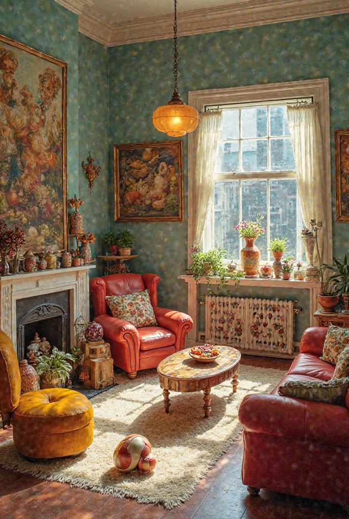 Create a room inspired by the artist Christopher Boffoli but the ...