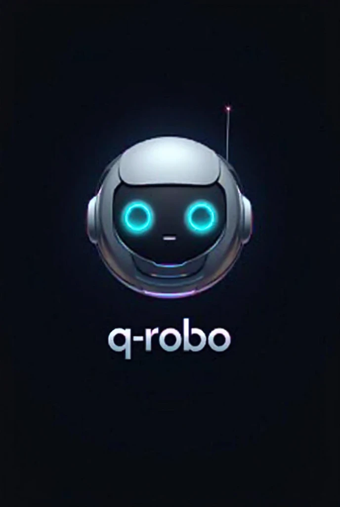 The logo for the "Q-robo" app should reflect the futuristic and ...